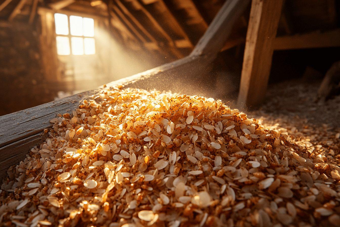 Comment reconnaître les excréments de termites dans votre maison ...